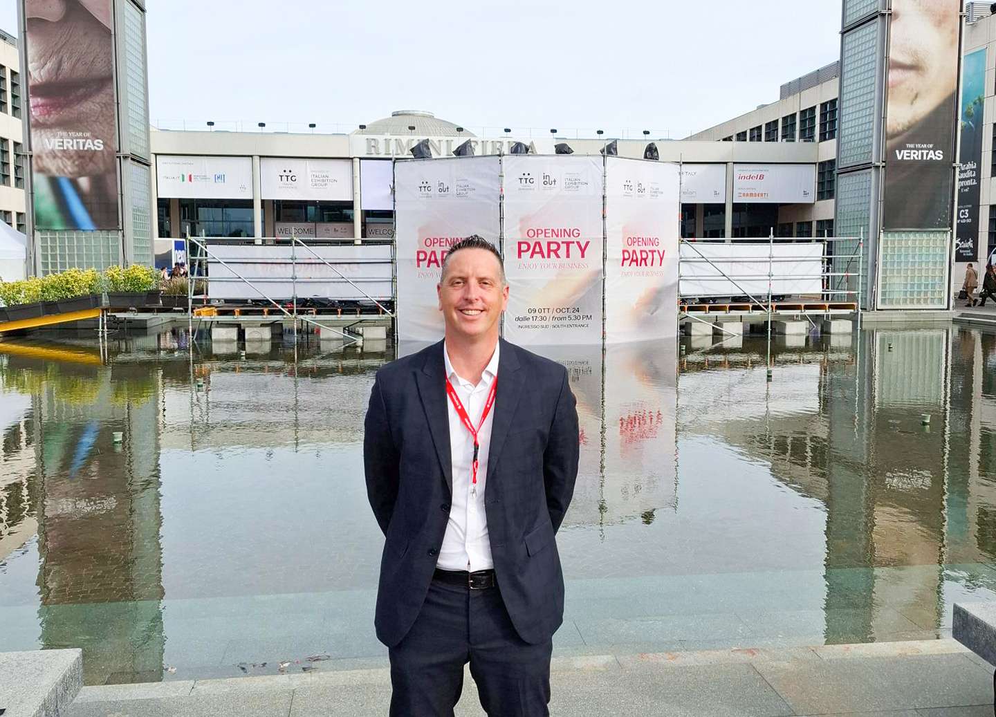 Juniper attends the 61st edition of the TTG Travel Experience